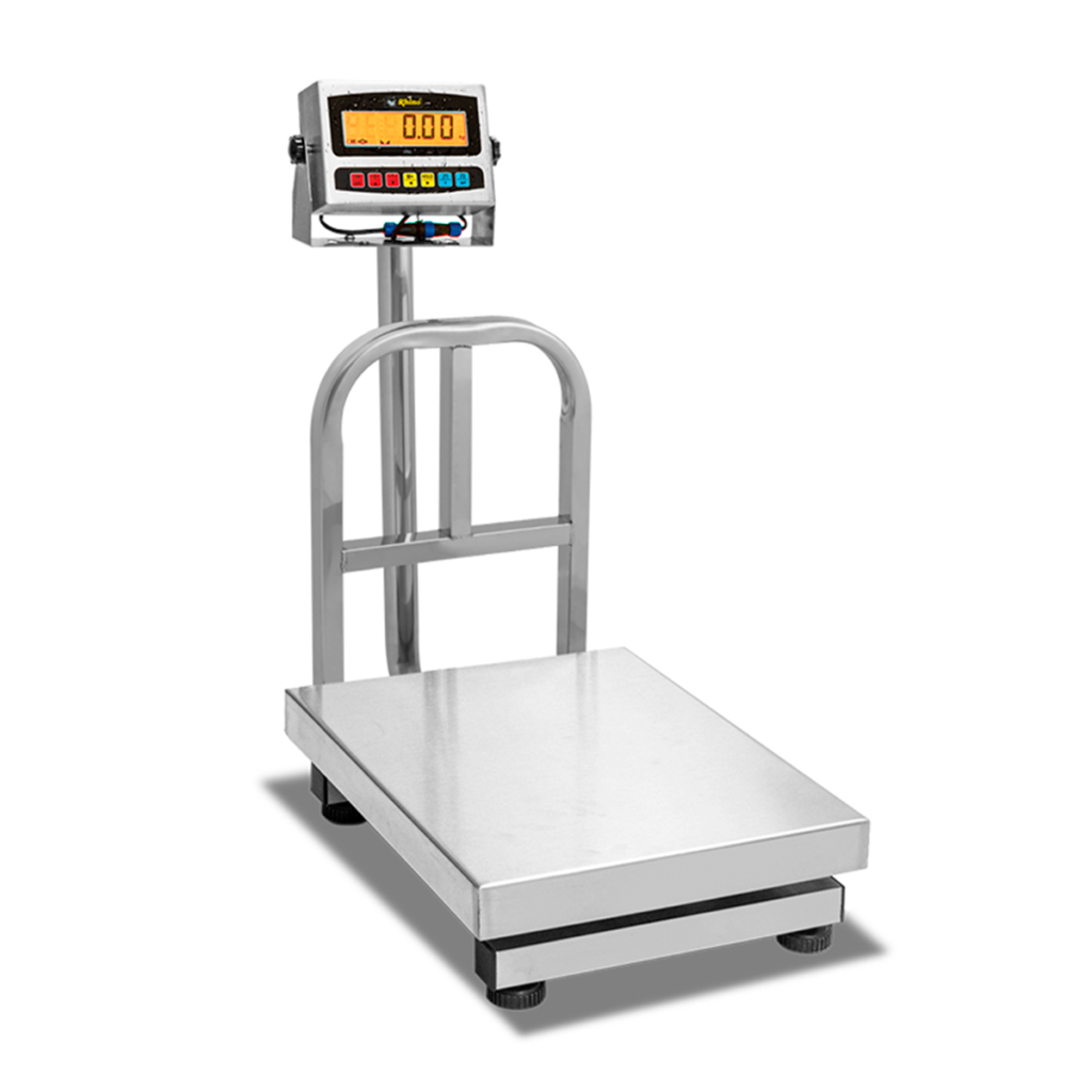 Báscula Plataforma Acero Inoxidable Rhino BAPAG-200 | 200 kg Precisión 20 g